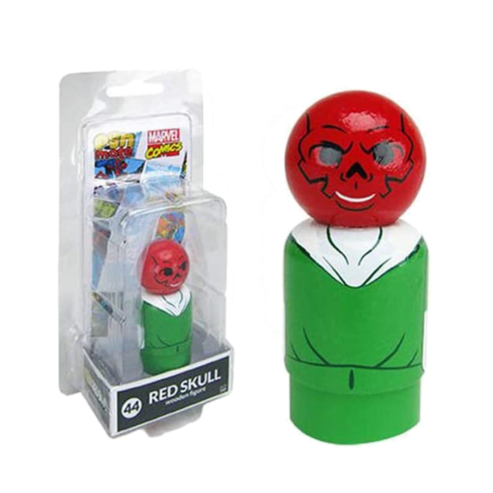 Marvel Red Skull Wooden Pin Mate Figure #44 - Walmart.com