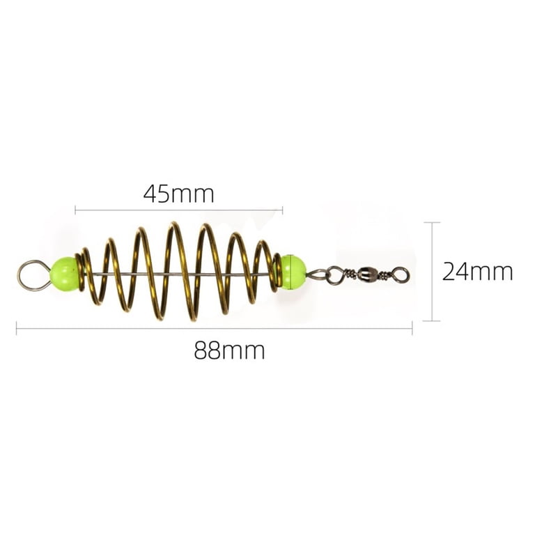 Fishing Sinkers Weights Carp Fishing Feeder Baits Cage - Spring Fish ...