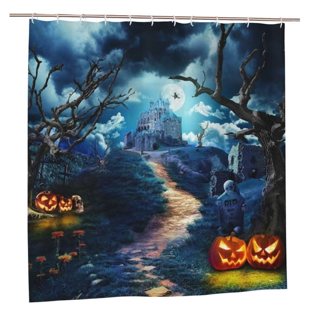 Ghost Shower Curtain