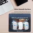 Beyon-,c Mouse Pad Square Stitched Edges Non-Slip Rubber Washable ...