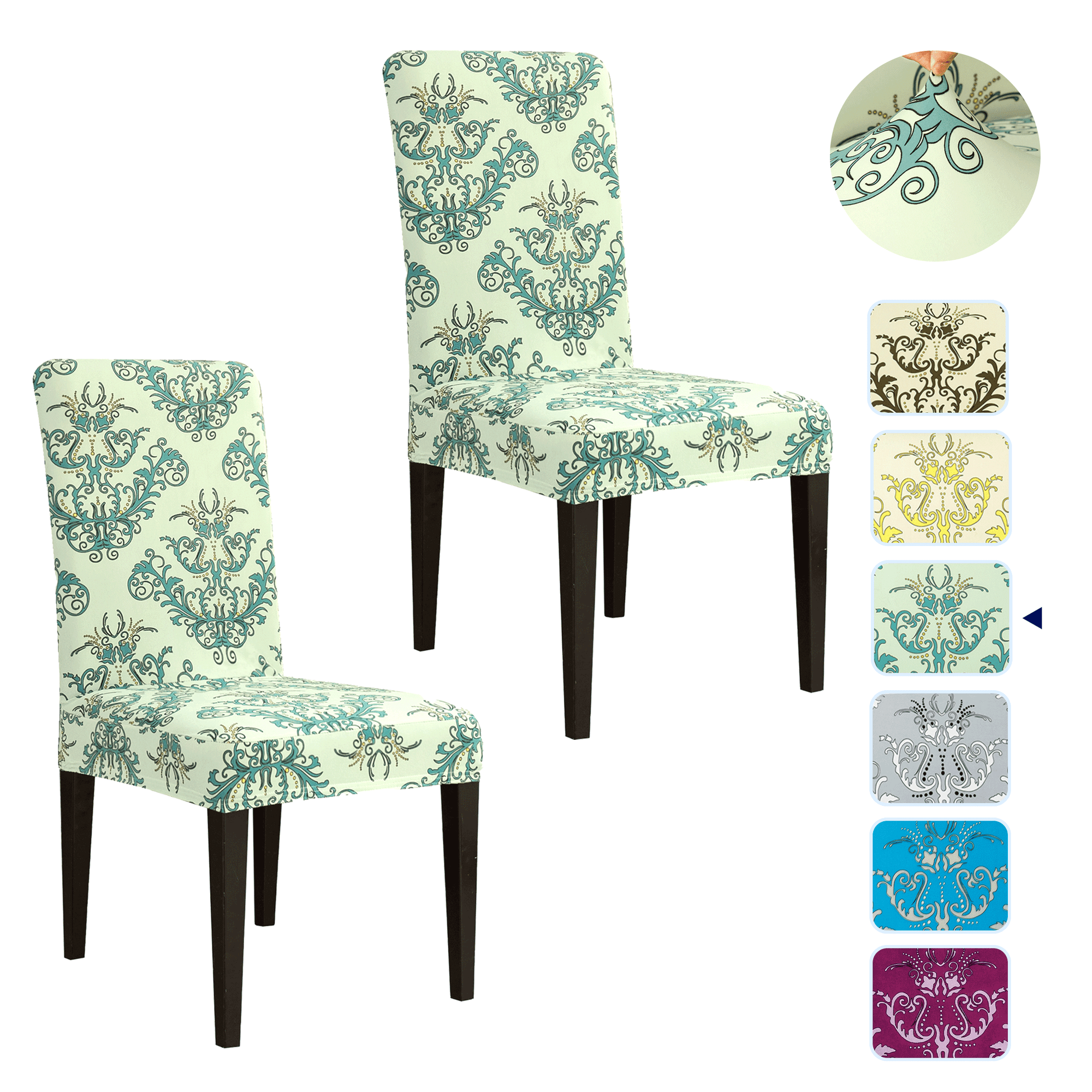 Click here for Subrtex Stretchy Washable Dining Chair Cover  Prin... prices