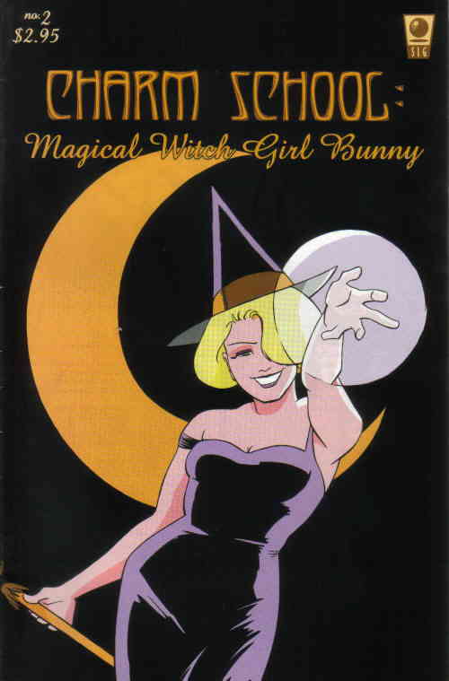 Charm School: Magical Witch Girl Bunny #2 VF ; Slave Labor comic book ...