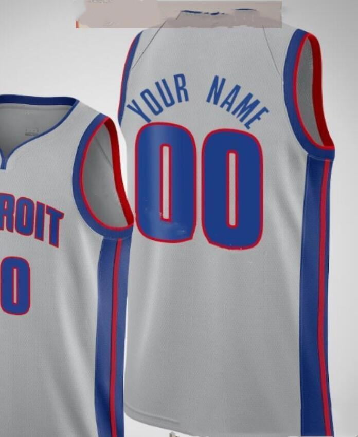 Piston 2 Cade Cunningham 23 Jaden Ivey Basketball Jerseys Detroits ...