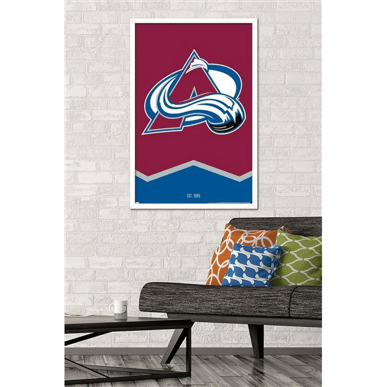 Colorado Avalanche Hat Colorado Avalanche Poster Ice Hockey Sports ...
