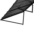 CAFORKP Triangle Steel Frame Fixed Metal Awning Multi-Purpose Balcony ...