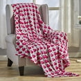 AUQ Heart Blanket–Ultra Soft Microplush Throw 50" - Walmart.com
