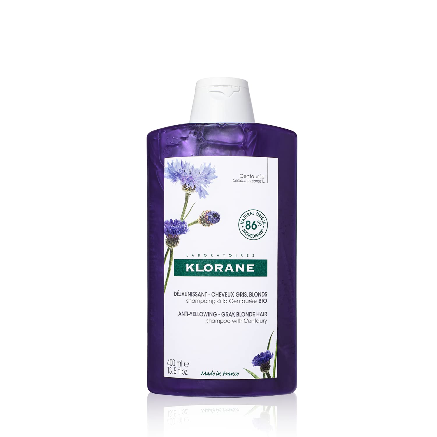 Champú Klorane a base de plantas morado con centauro 400 ml | Walmart ...