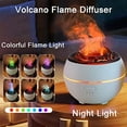 Essential Oil Diffuser, Volcano Fire Flame Aromatherapy Diffuser, 360ml ...