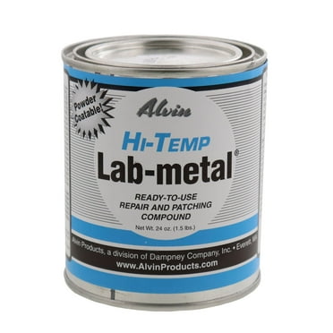 Alvin 14 oz Lab Metal Repair and Patching Compound Withstands Temps Up ...
