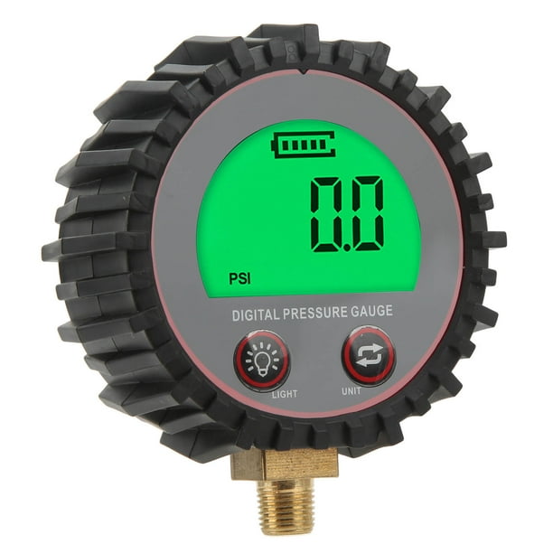 Tire Inflator Digital Pressure Gauge, Easy To Use DC 3.1V - 20-60 ...