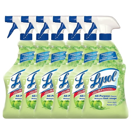 Lysol All Purpose Cleaner, Trigger, Green Apple, 650ml, Powerful ...