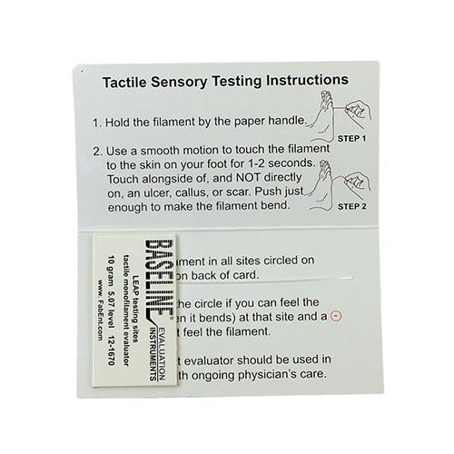 Disposable Baseline Tactile monofilament evaluator w/sleeve, 5.07 (10 ...
