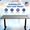OfficeSimpli Table Top - 48 x 30 Inch Made in USA, Wood Desk Top for ...