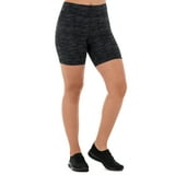 Athletic Works Women's Core Active Dri-Works Bike Shorts, Prints ...