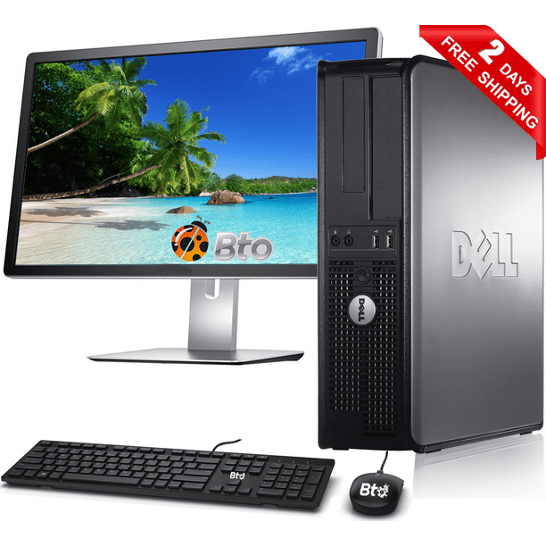 Restored Dell Small Form Gaming Desktops Intel Core 2 Duo Processor ...