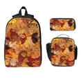 Backpack 3Pcs Set, Fashion Large Capacity Travel Laptop Bag, Cute ...