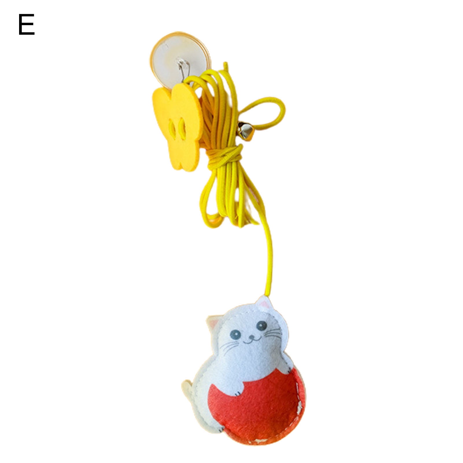 200cm Hanging Cat Toy Self-excited Retractable Nylon Stress Relief Cat ...