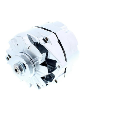 Chrome GM 1-Wire Alternator, 60 Amp, Internally Regulated - Walmart.com