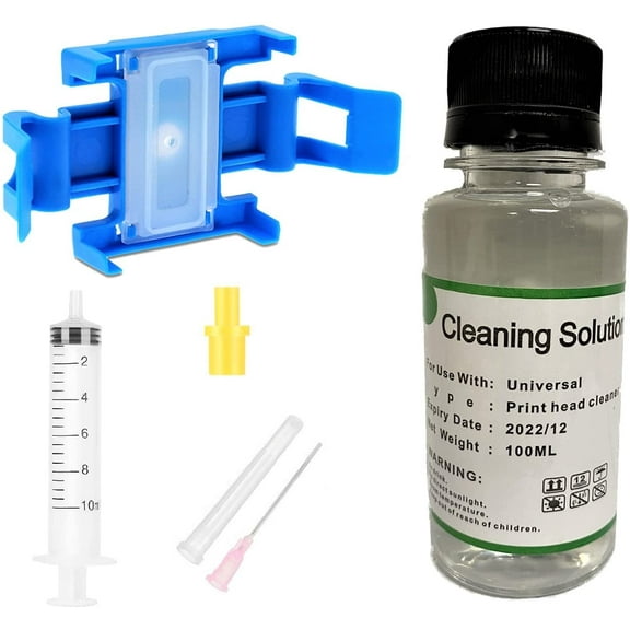 Printhead Cleaning Kit Work for Epson HP Canon Brother Inkjet Printer ...