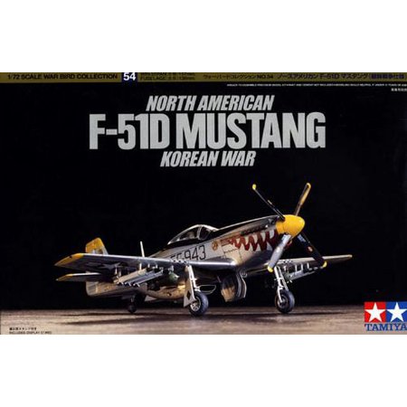 TAMIYA MODEL P-51 Mustang Korean War Plane Model Kit 1:72 Scale ...