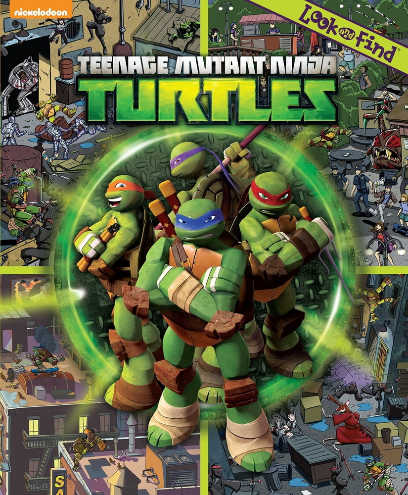 Pre-Owned Nickelodeon - Teenage Mutant Ninja Turtles Look and Find - PI ...