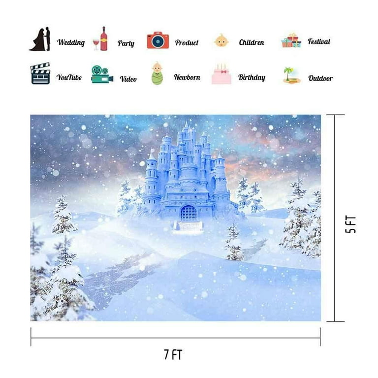 Frozen Castle Backdrop