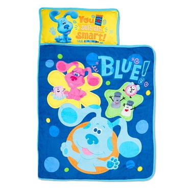 Blue's Clues Toddler 4 Piece Bedding Set with Sheets for Baby Room ...