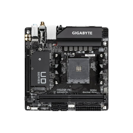 Gigabyte A520I AC - 1.0 - motherboard - mini ITX - Socket AM4 - AMD ...