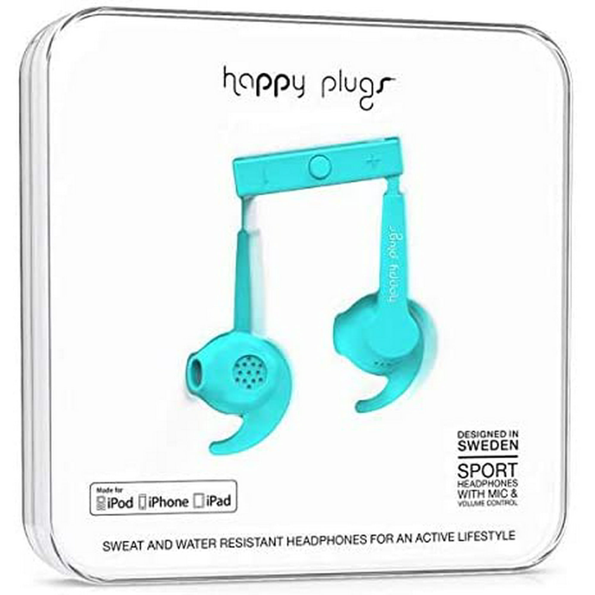 Click here for Happy Plugs 7756 Sport Mfi In Ear Headphone - Turq... prices