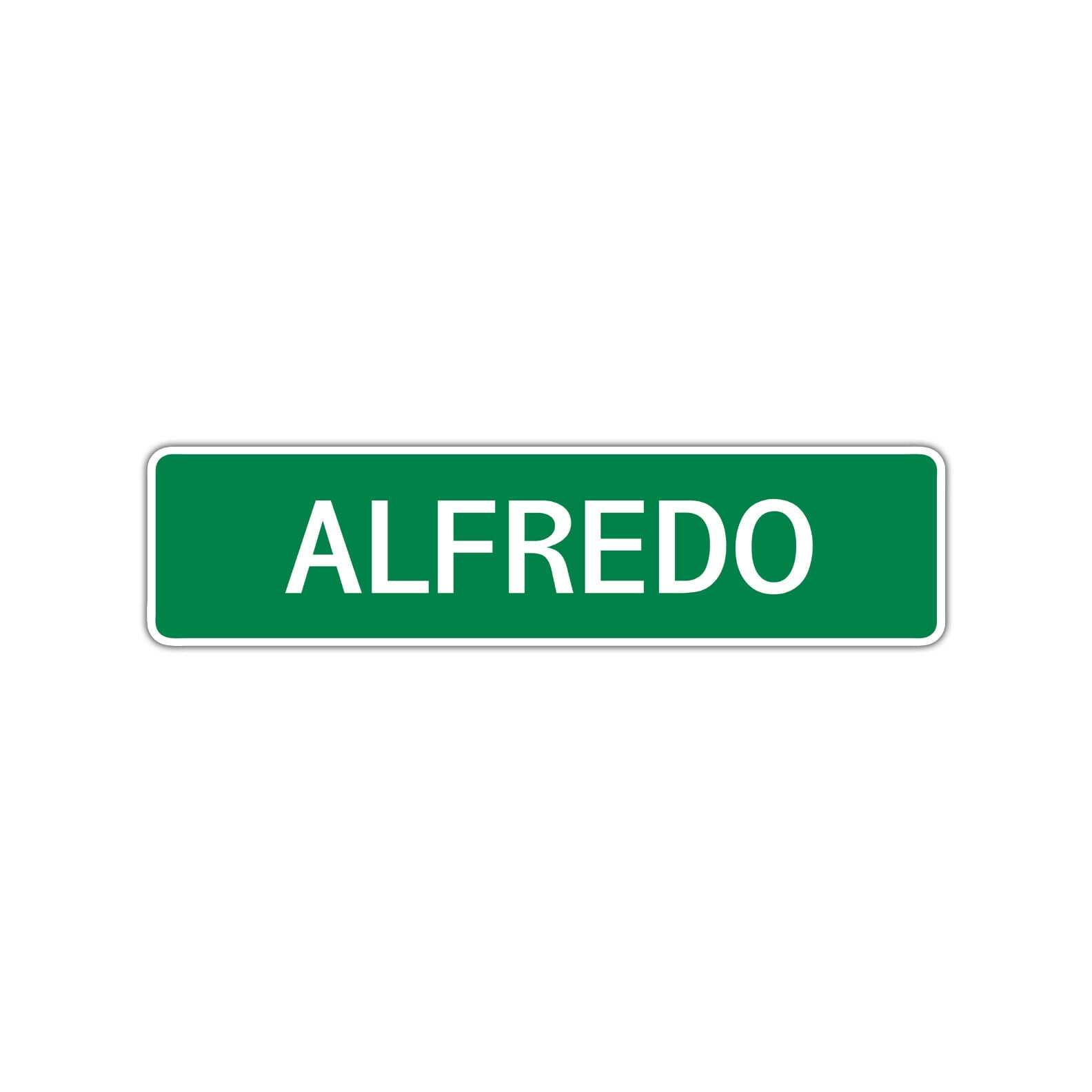 Alfredo Children Name Letter Printed Plaque Decoration Label Indoor ...