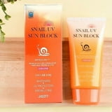 Jigott Snail UV Sun Block SPF50+ PA+++, Water-Resistant Mineral ...