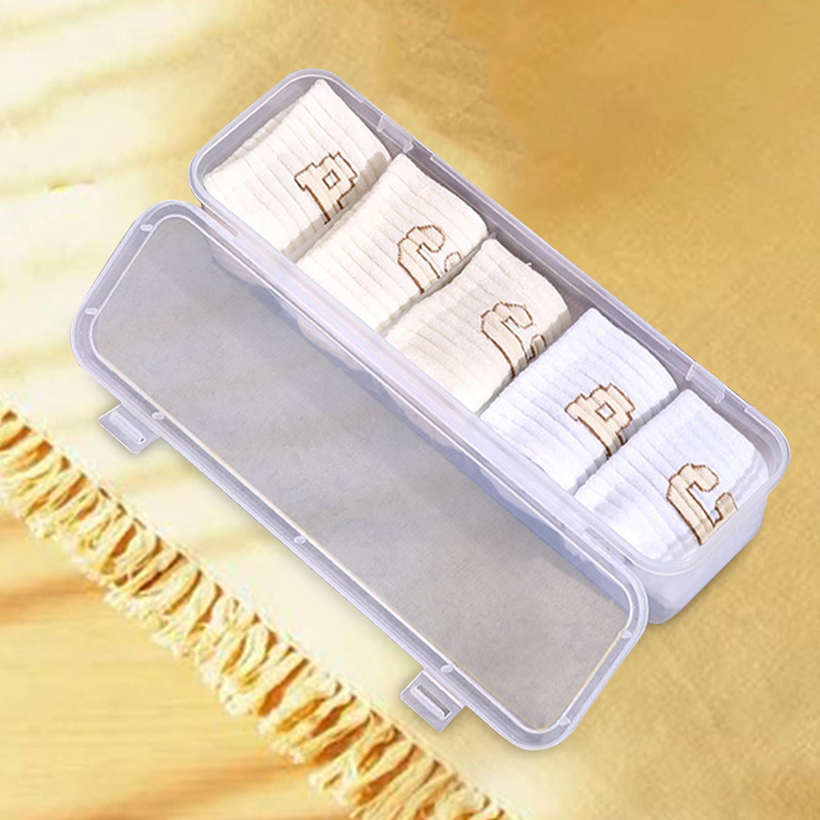 Socks Storage Boxes Compartments Organizer Boxes Bedroom Cabinet ...