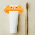 IBASETOY Cartoon Animal Toothpaste Dispenser Squeezer Holder in Multi ...