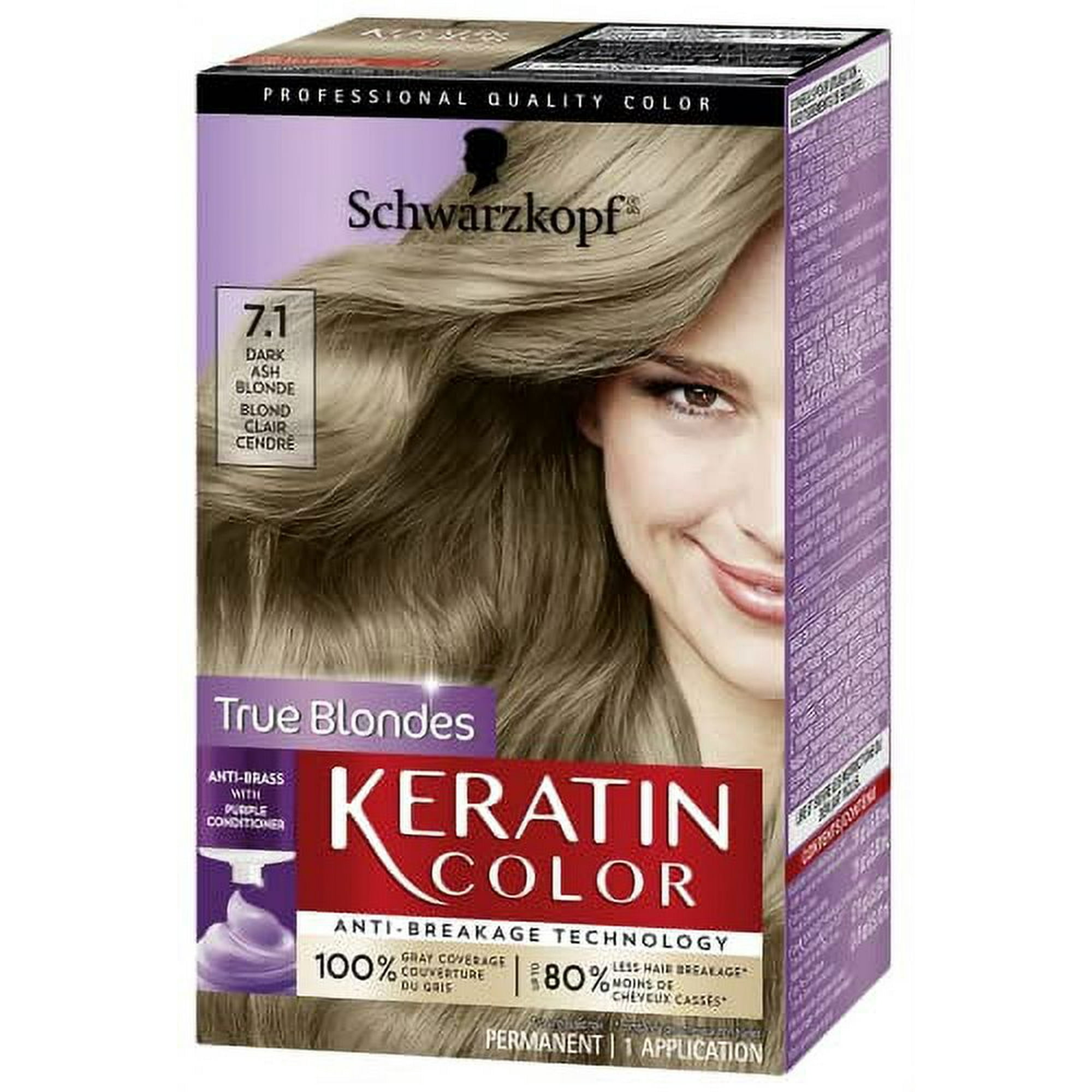 Click here for Schwarzkopf Keratin 7.1 Ash Blde 60ml prices