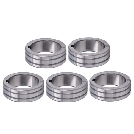Senjay 5Pcs Welder Wire Feed Roller 1.0‑1.2mm Groove Feeding Guide ...