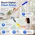 Bendable Microfiber Head – New Microfiber Duster, Reusable Washable ...