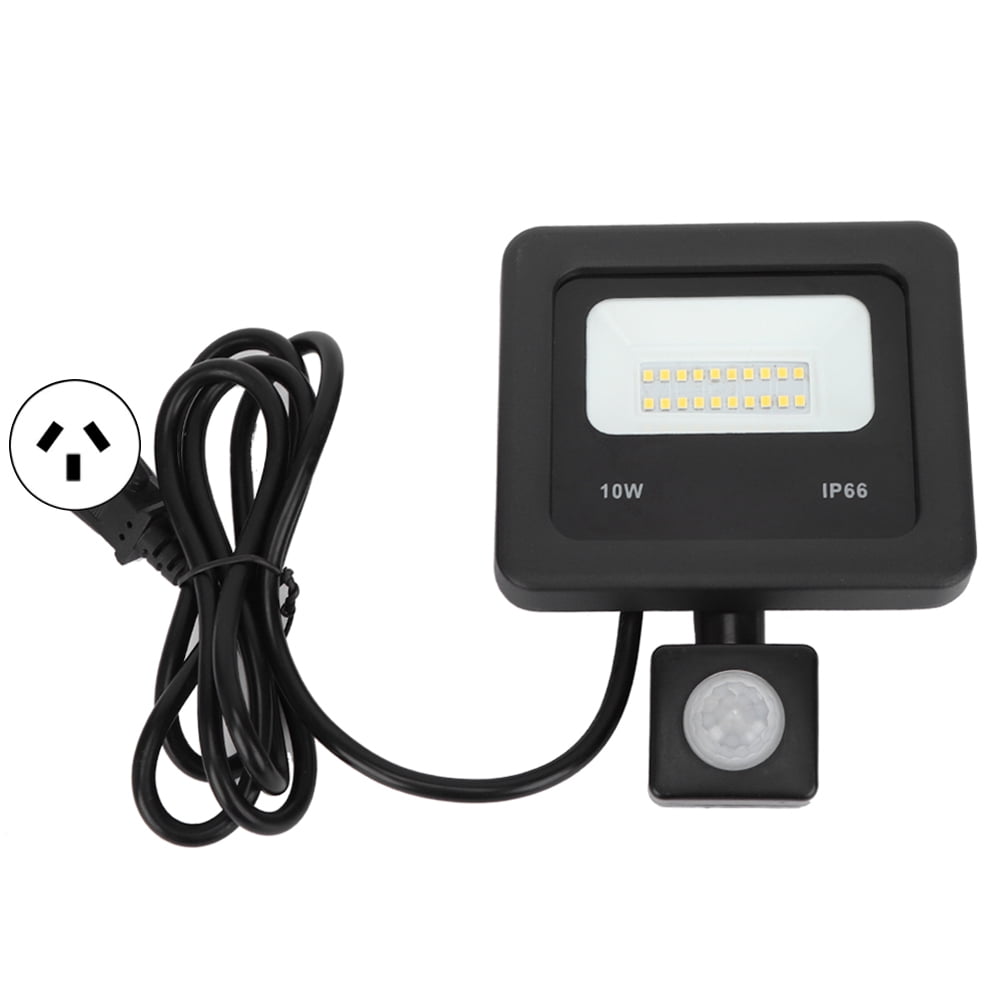 Thin LED Induction Floodlight 10W for Courtyard Corridor 3000K Warm ...