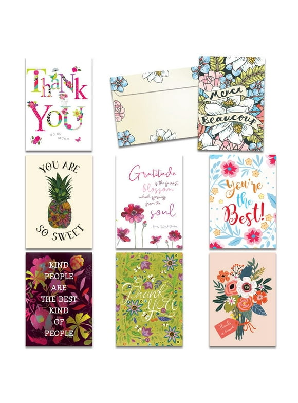 Thank You Card Packs in Greeting Card Packs - Walmart.com