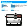 CNC 30*18 Pro GRBL Control DIY Mini CNC Machine 3 Axis Pcb Milling Machine Wood Router Engraver ...