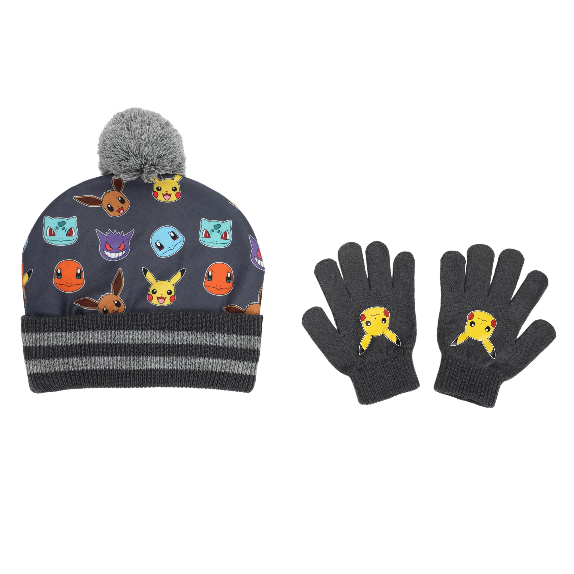 Click here for Bioworld Pokémon Gen 1 Characters Kids Pom Beanie... prices