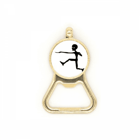 Universe Alien Monster Jumping Alien Beer Bottle Cap Opener Stainless ...