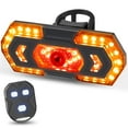 Zacro Bike Tail Light with Turn Signals, USB Rechargeable Rear Bike ...