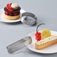Tart Ring for Baking, Stainless Steel Perforated Pastry Ring Mold for ...