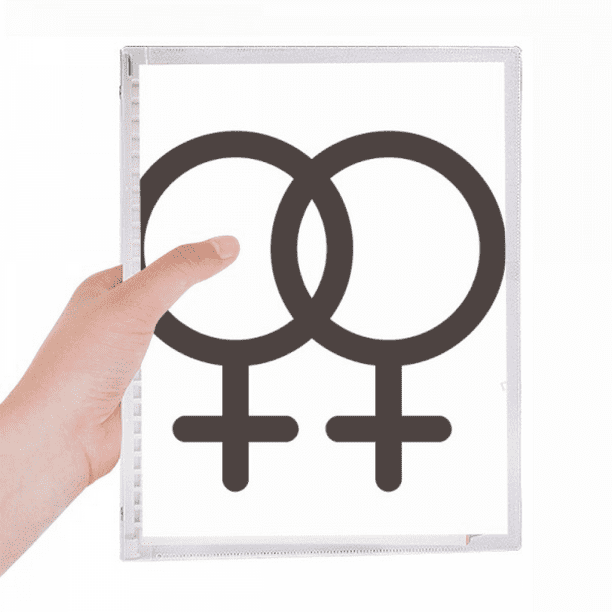 Gender Differentiation Identifying Women Equality Notebook Loose Diary ...