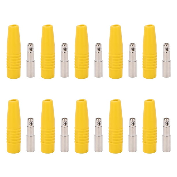 Gold Plating Banana Connectors,4mm Female Banana Plug Female Banana ...