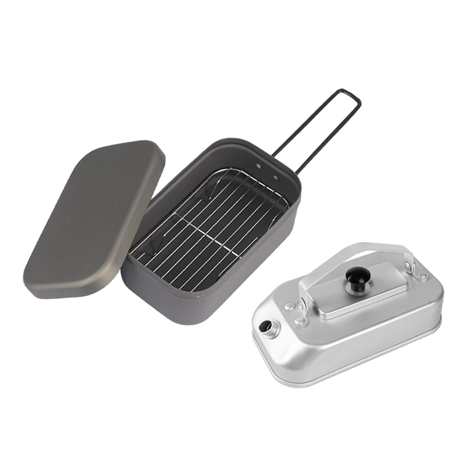 Camping Lunch Box Camping Kettle Set fugas de cocina de múltiples usos ...