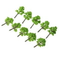 10pcs HO/OO Scale Model Trees Train Railroad Layout Diorama Wargame ...