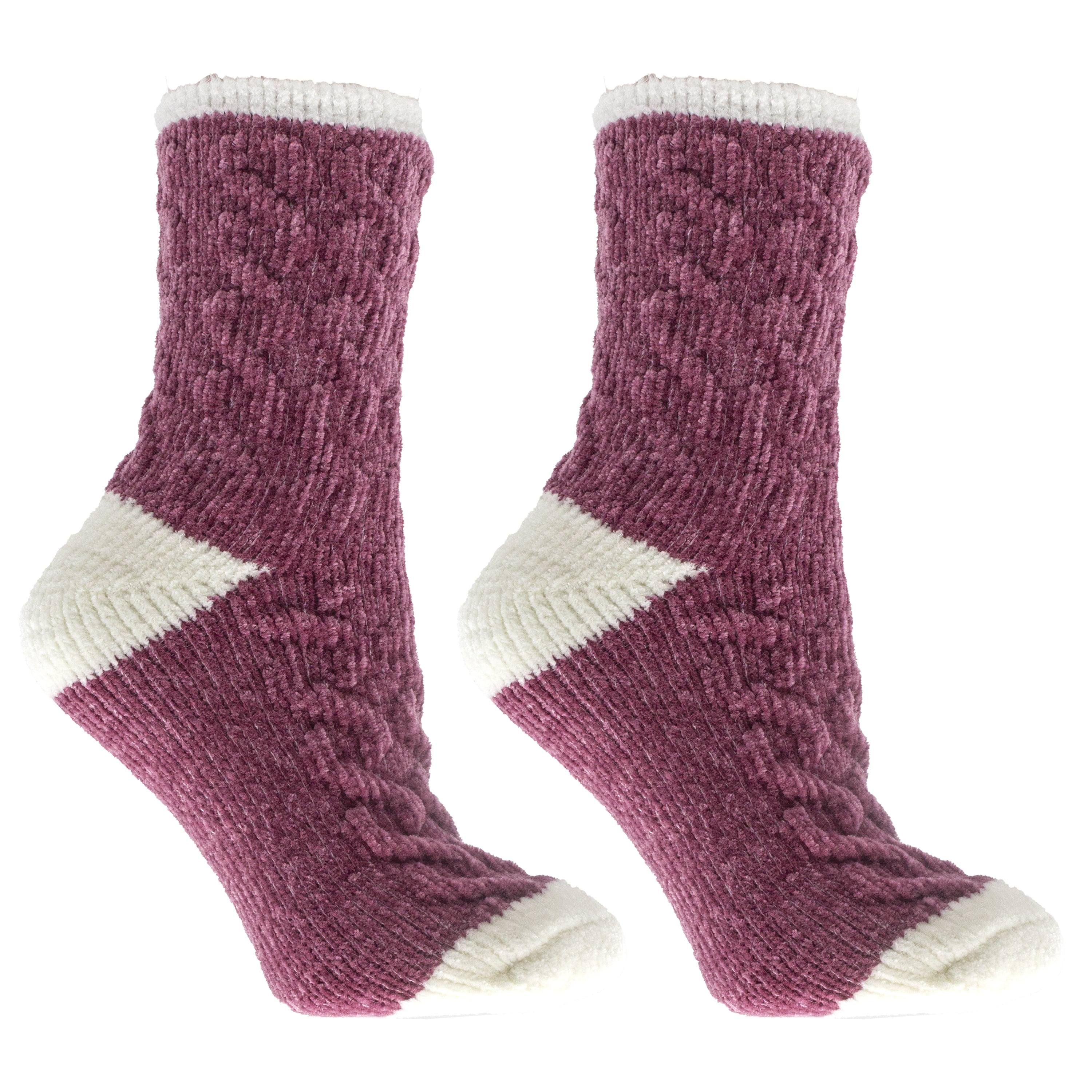 Glacial VELVET Double layer Sock, Rose and Shea Butter Infused, Pink ...