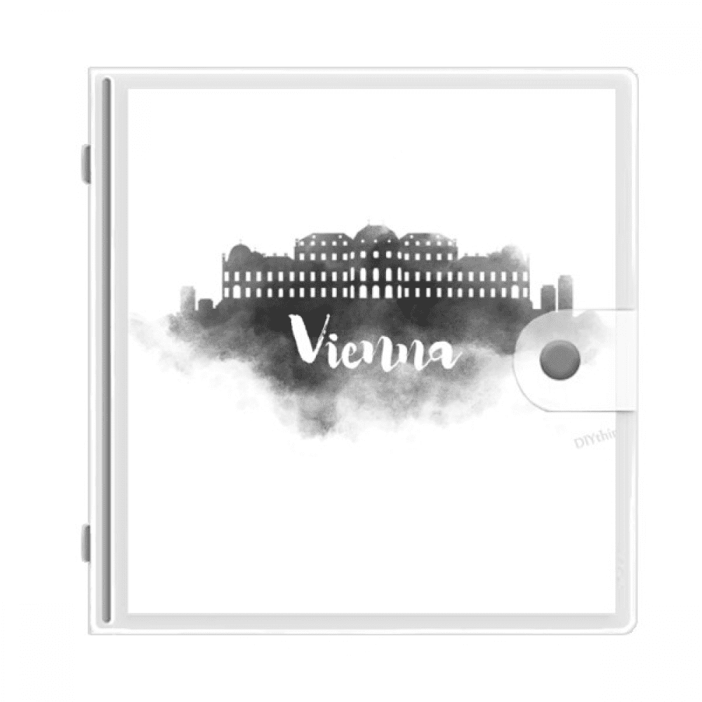 Vienna Austria Landmark Ink City Photo Album Wallet Wedding Family 4x6 ...