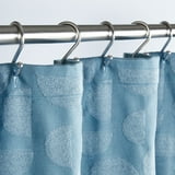 Better Homes & Gardens, Half Moon Shower Curtain Blue, 72" x72", Count ...